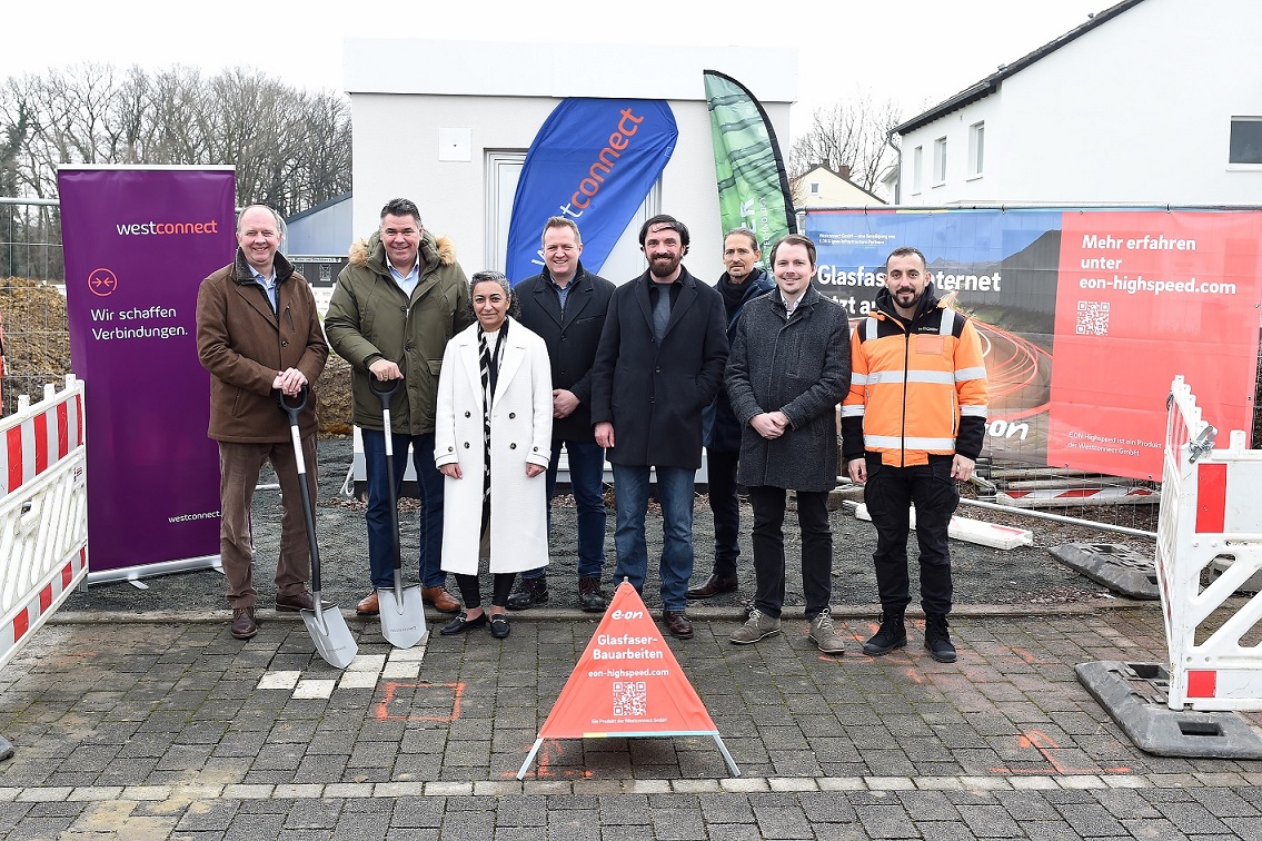 Westconnect startet Glasfaserausbau in Bönen